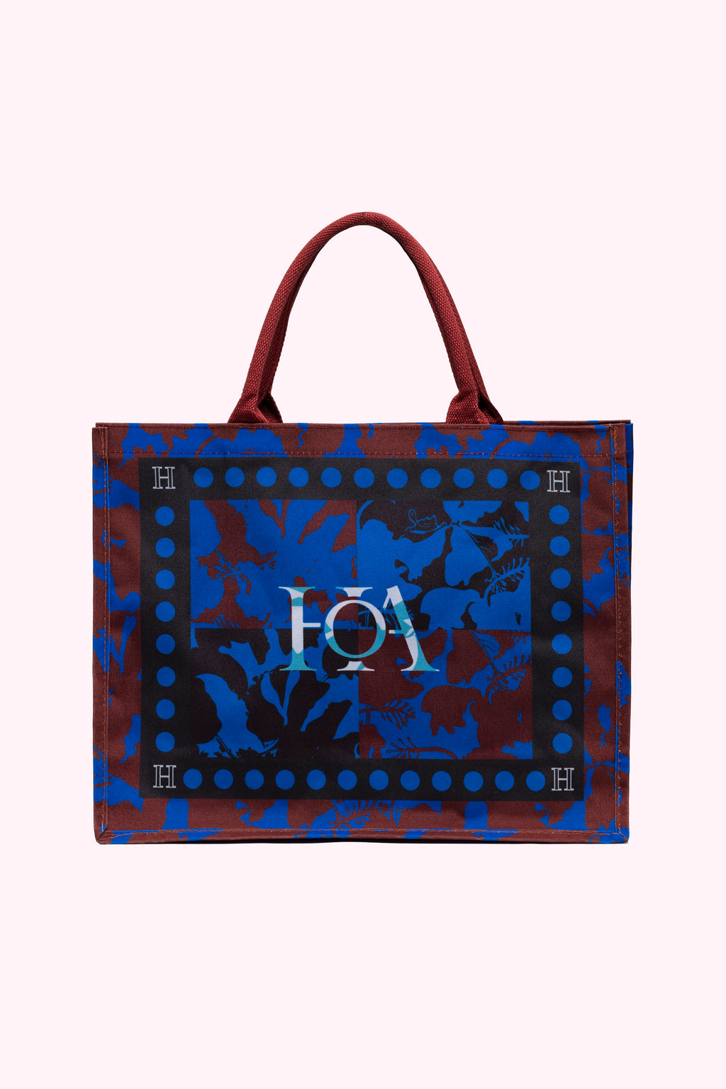 XL Canvas Tote Bag - Hibiscus Quartet (Heritage) – Haus of Assembly